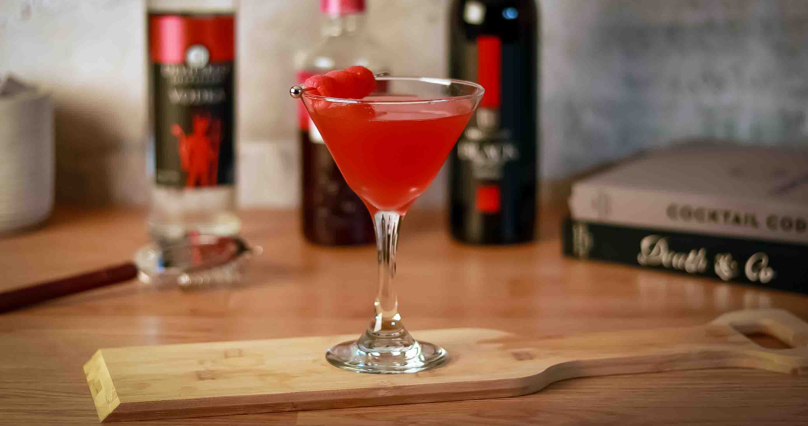 Cobbled Raspberry | Booze on the Rocks